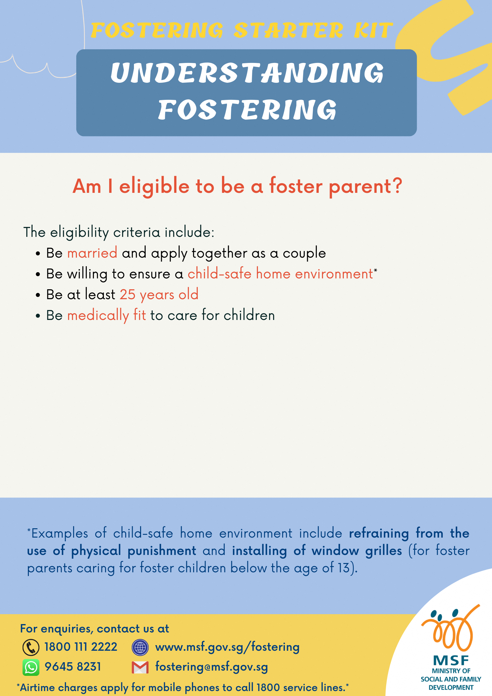 MSF | General Fostering Starter Kit